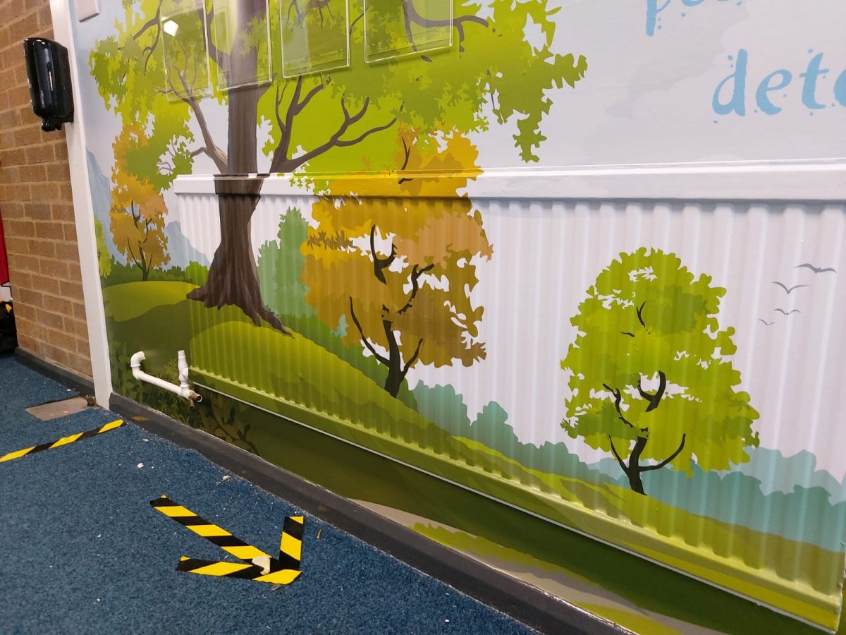 Portfolio – HD Wraps UK – wall art for schools