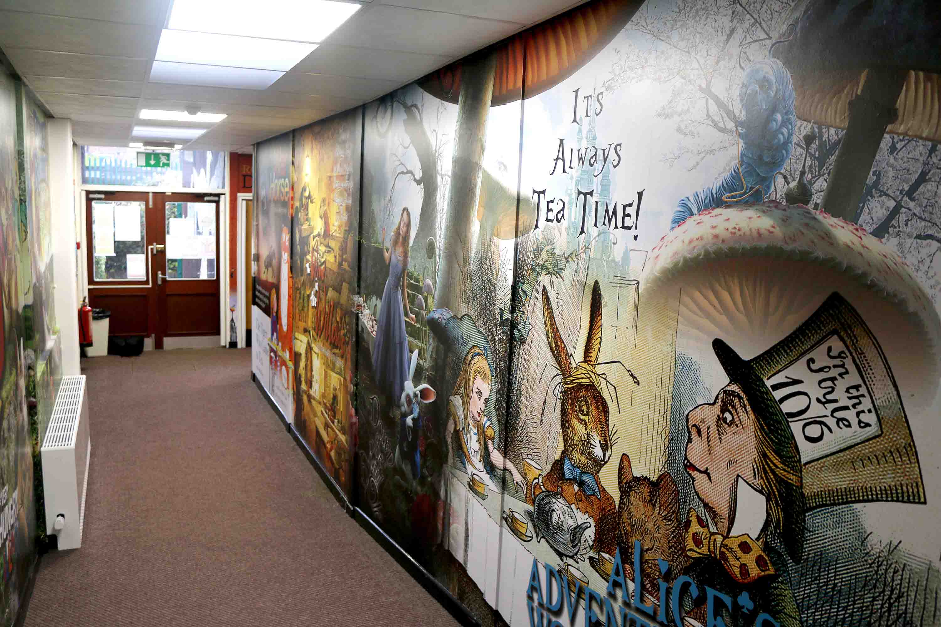 HD Wraps | School Wall Art and Murals