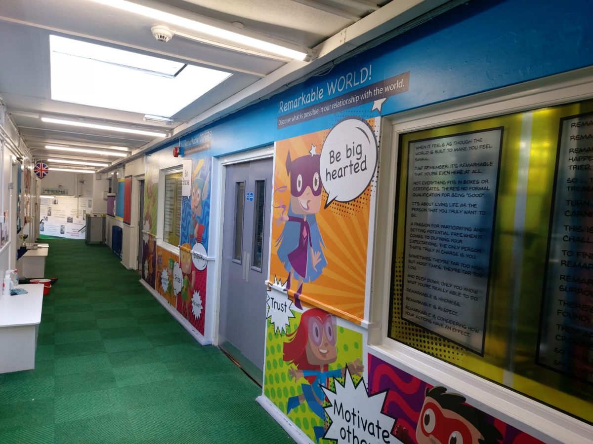 Portfolio – HD Wraps UK – wall art for schools