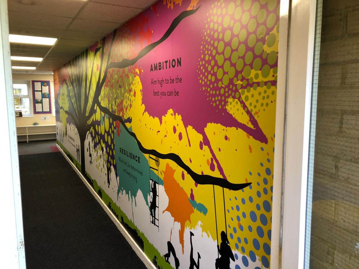 HD Wraps UK – wall art for schools – Wall wraps for schools, wall art ...