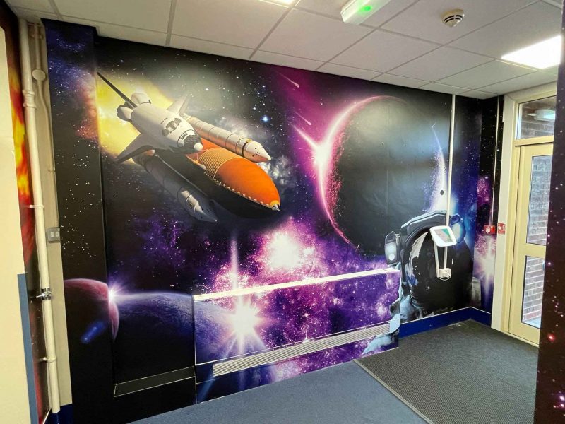Portfolio – HD Wraps UK – wall art for schools